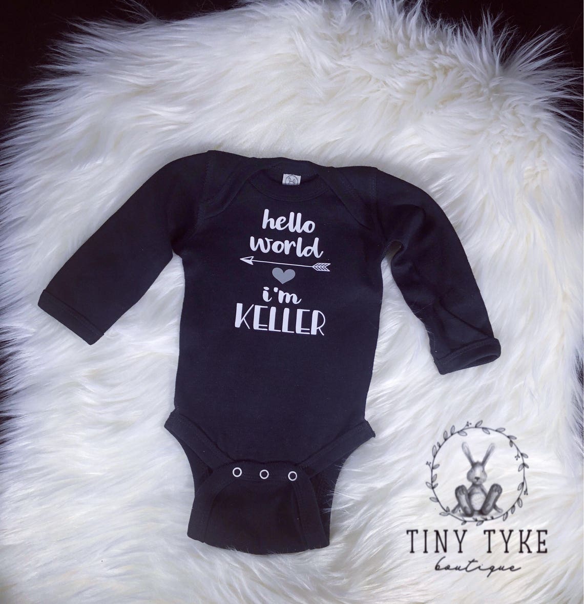 Hello World Personalized Bodysuit, Baby Shower, Baby Gift, New Baby ...