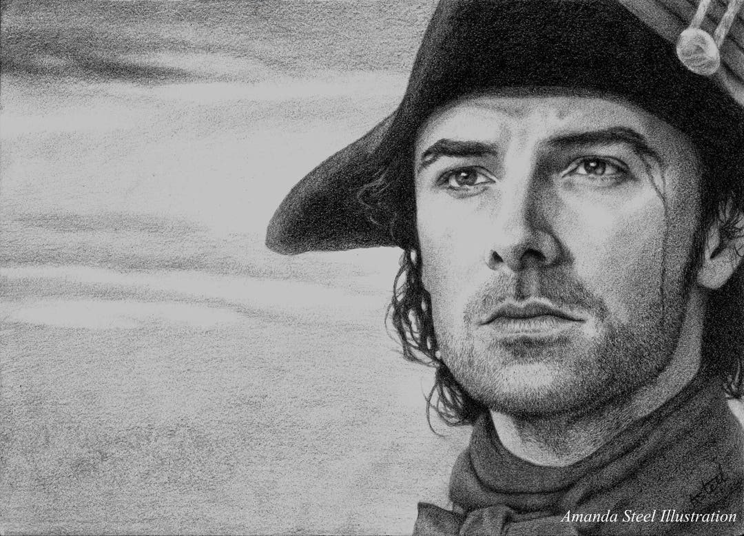 Captain Ross Poldark A4 Print - Etsy
