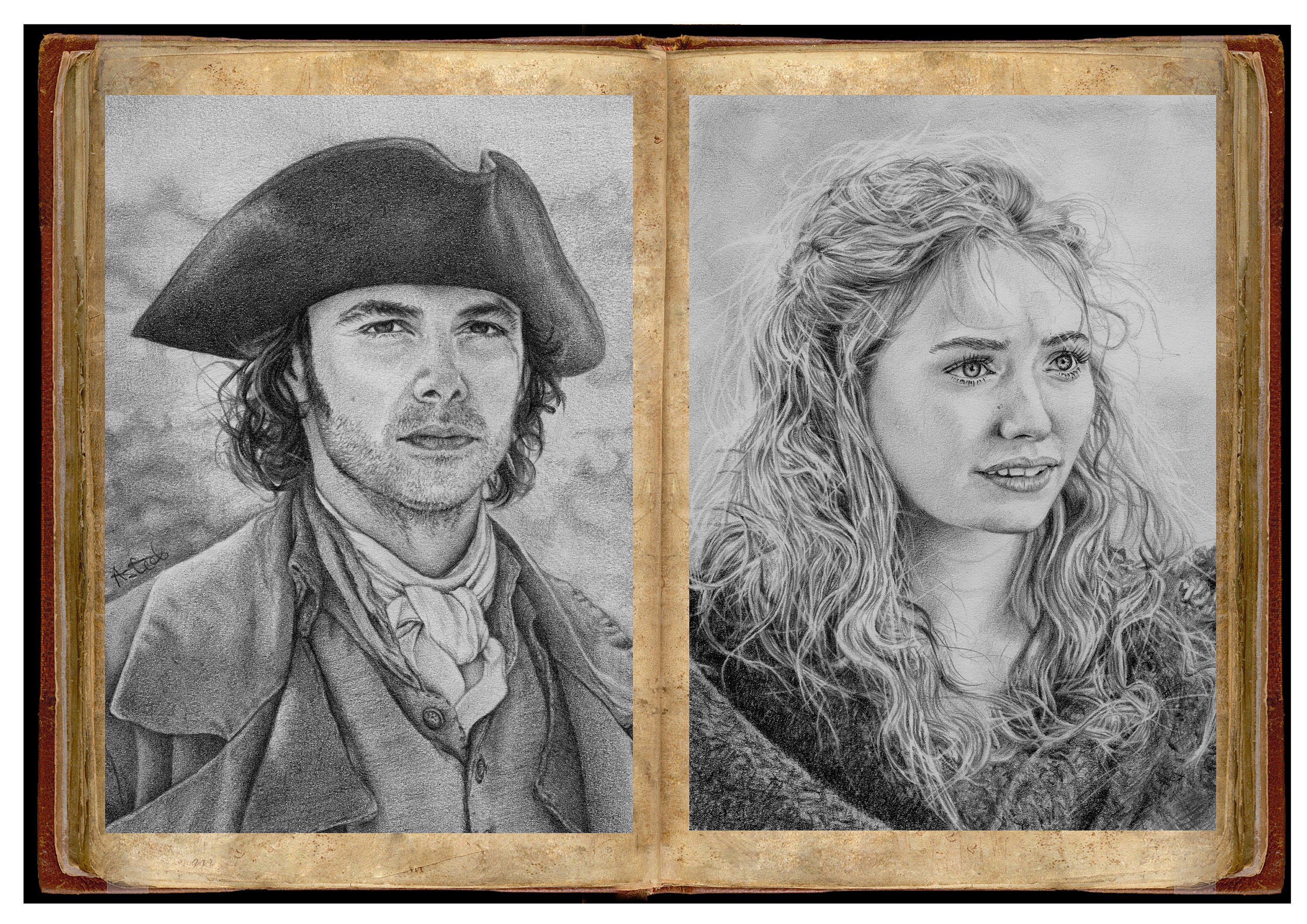 Poldark Collection 5x7 High Quality Art Prints - Etsy