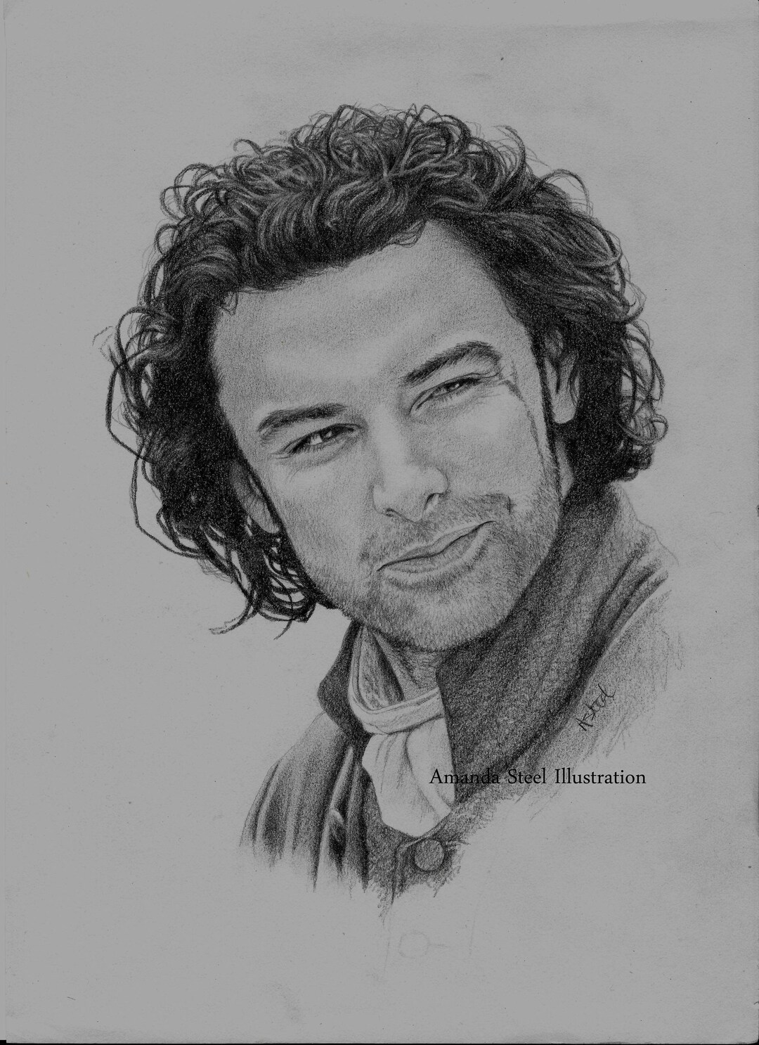 Ross Poldark Smile Print 10" X 8" Print - Etsy