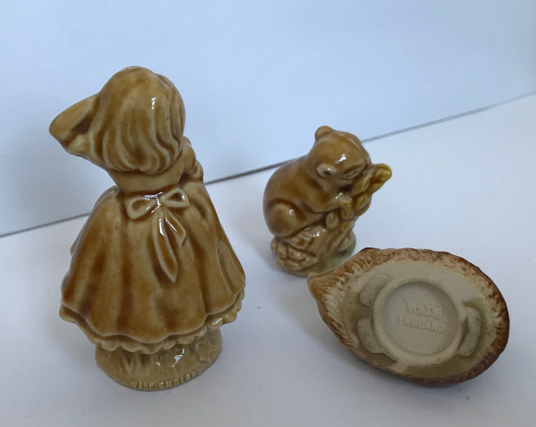 Wade Whimsies Animals Figurines Lot Hedgehog Squirrel - Etsy UK