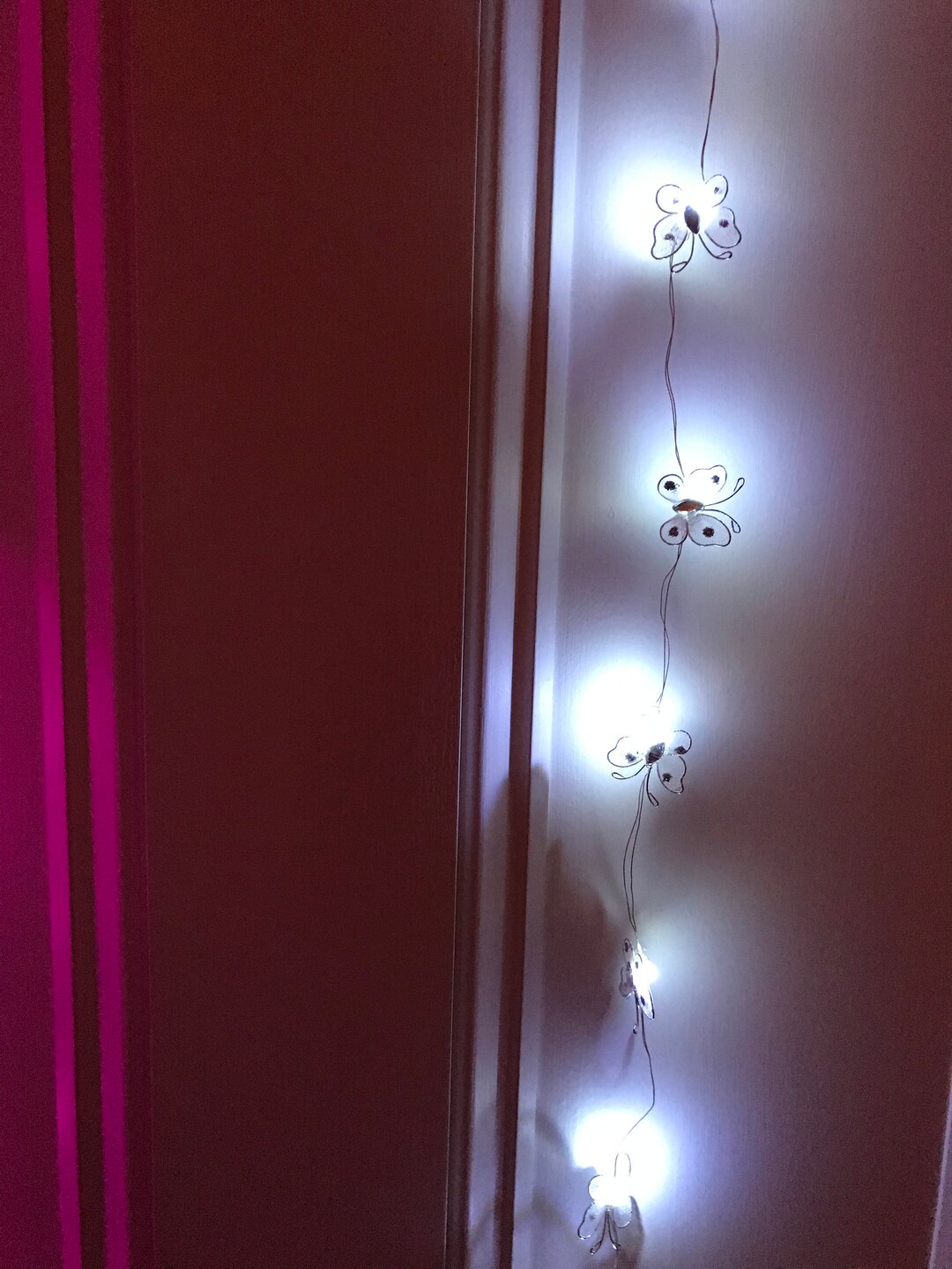Beautiful Butterfly LED Handmade Butterflies Fairy String Light - White ...