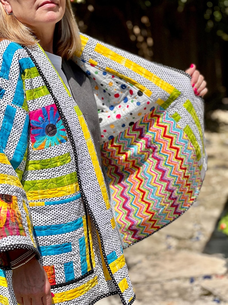 Quilt Jacket, Handmade Jacket, Quilted Jacket, Jacket Made From Quilt ...