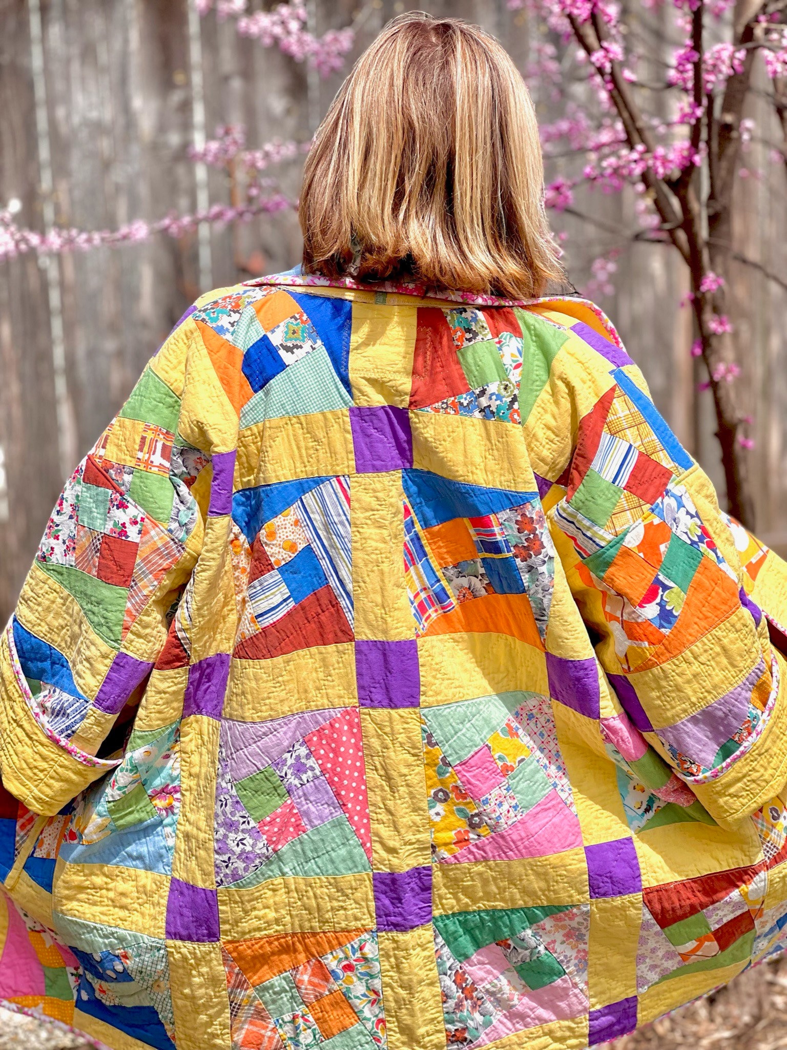 Vintage Quilt Jacket Handmade Jacket Quilted Jacket Jacket - Etsy