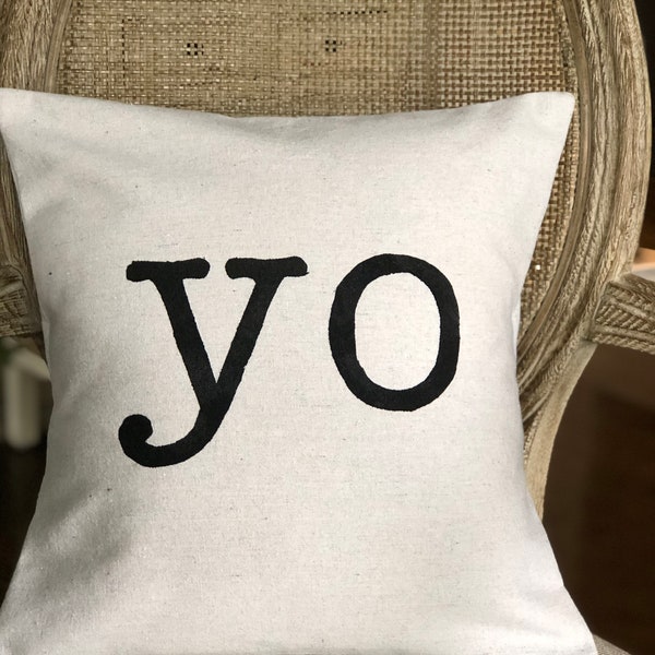 Yo Yo Pillow - Etsy