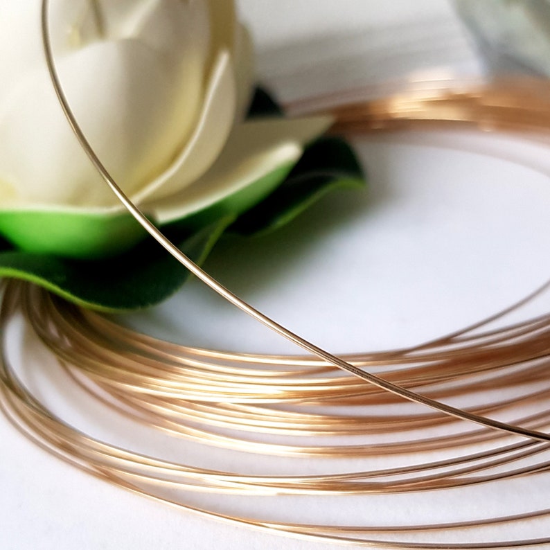 9k Solid Yellow Gold Round Wire: Australian Mined Jewelry Supply - Etsy ...