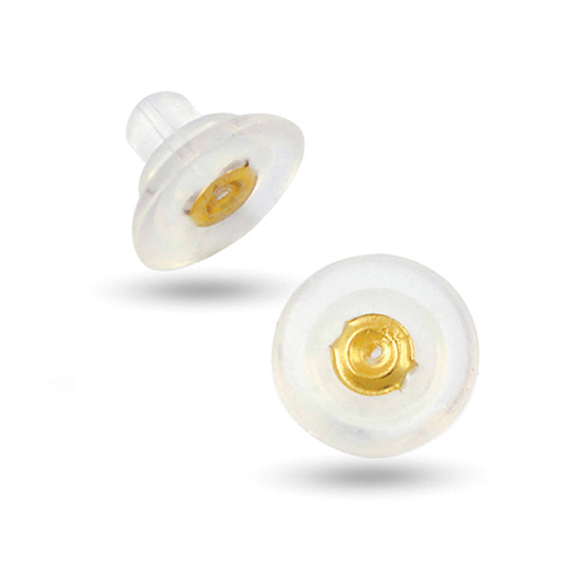 Silicone Earring Backs Large With Quality Silver 925 Inserts - Etsy ...