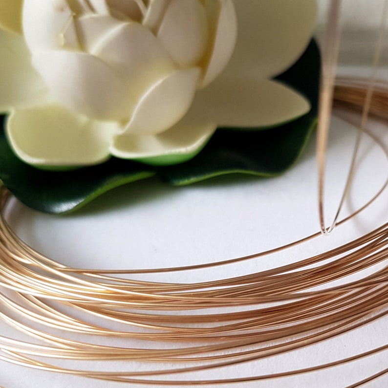 9k Solid Yellow Gold Round Wire: Australian Mined Jewelry Supply - Etsy ...