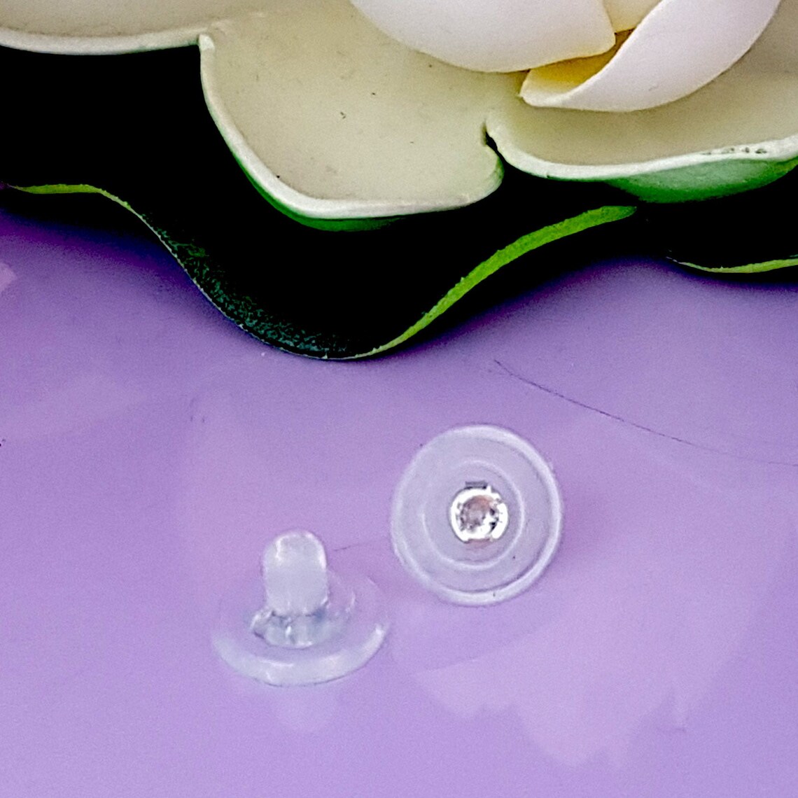 Silicone Earring Backs Large With Quality Silver 925 Inserts - Etsy ...