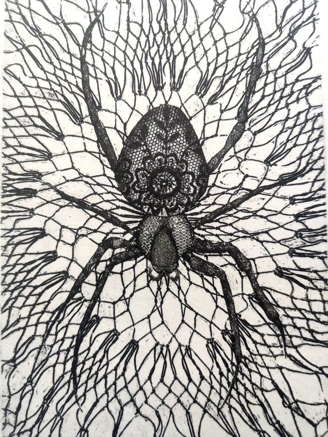 Spider Etching - Etsy Australia