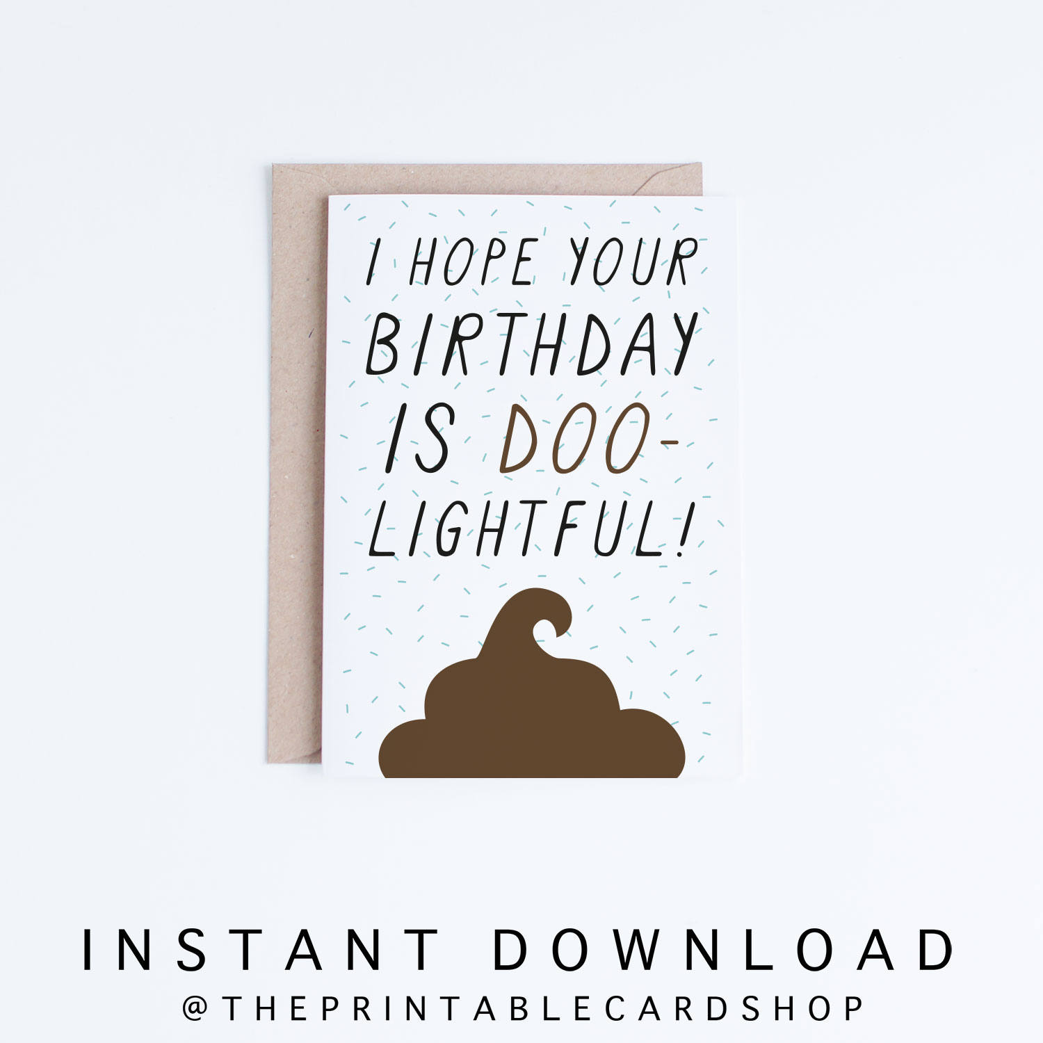 Printable Birthday Cards, Funny Gross Birthday Cards Instant Download ...