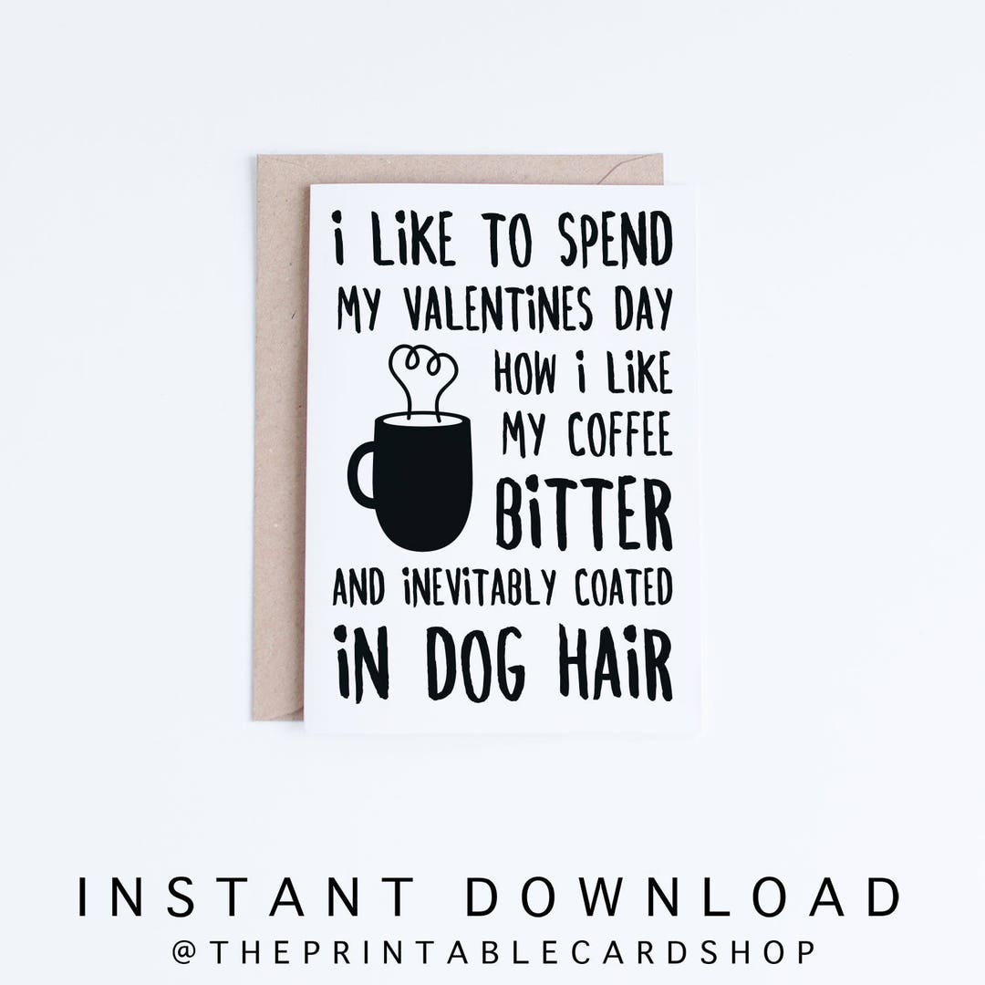 Anti Valentine's Day Cards Printables, Funny Single Valentines Card ...