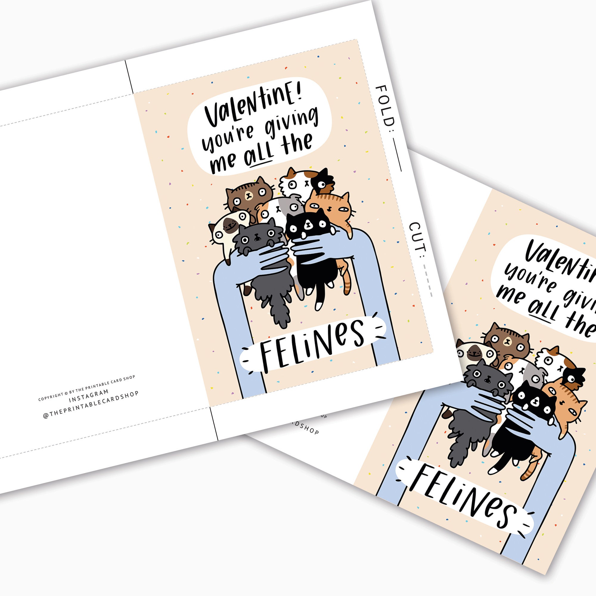 Printable Valentine's Day Cards Punny Valentine Pun All - Etsy