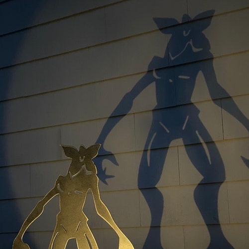 Metal Yard Stake Shadow Caster Halloween Decor Sci-fi - Etsy