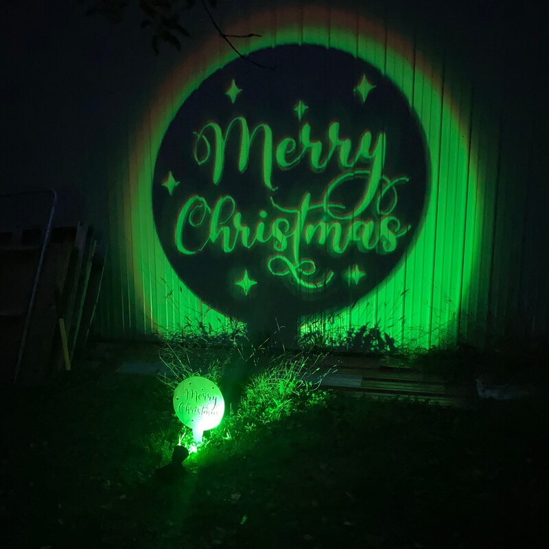 Peace on Earth Lighted Outdoor Sign - Etsy
