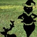 Grinch Metal Yard Stake, Shadow Casters, Christmas Decor, Outdoor ...