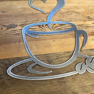 Coffee Wall Art, Metal Decor - Etsy