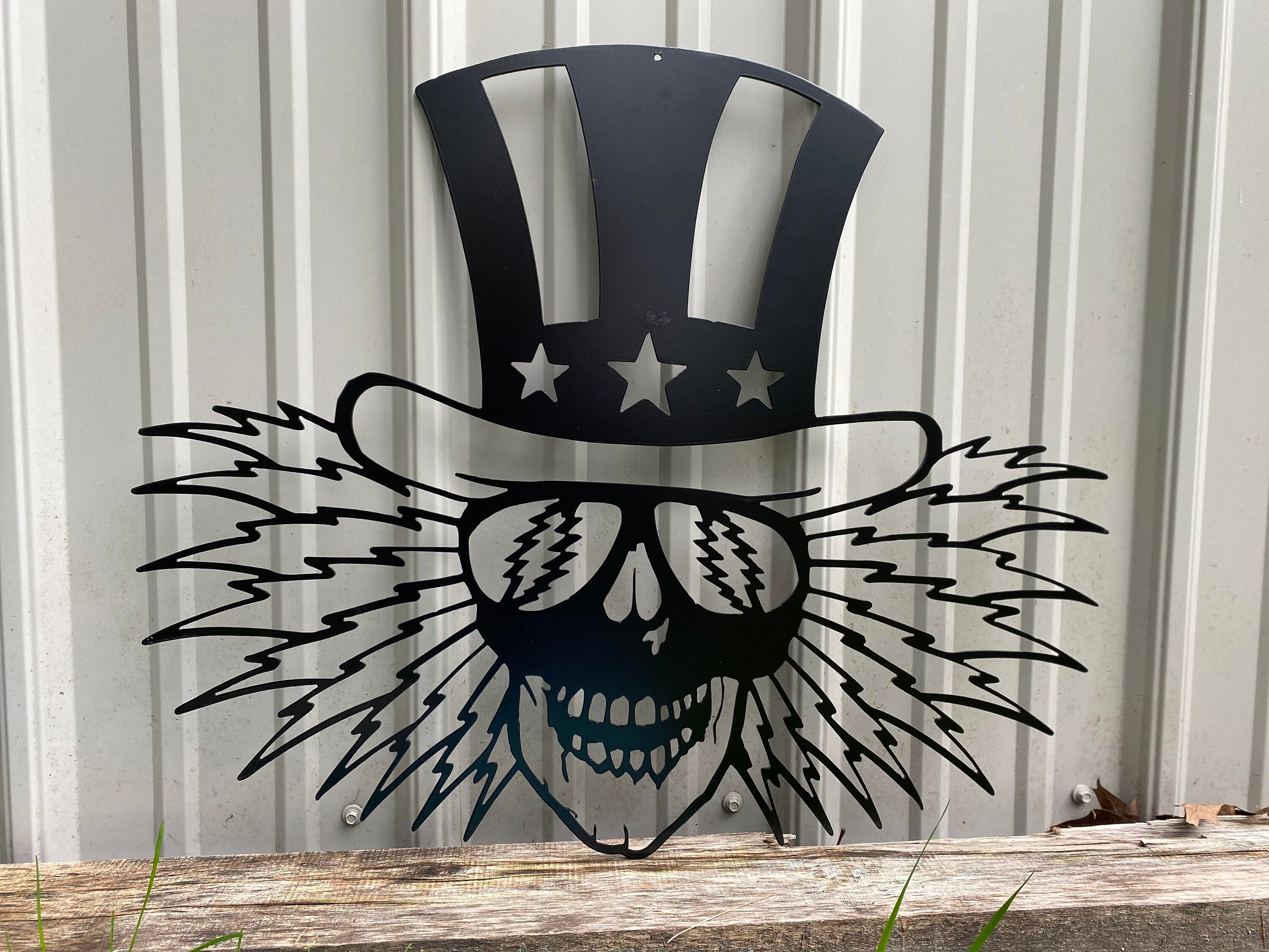 Metal Grateful Dead Uncle Sam Dead Head Metal Wall Art Dead - Etsy