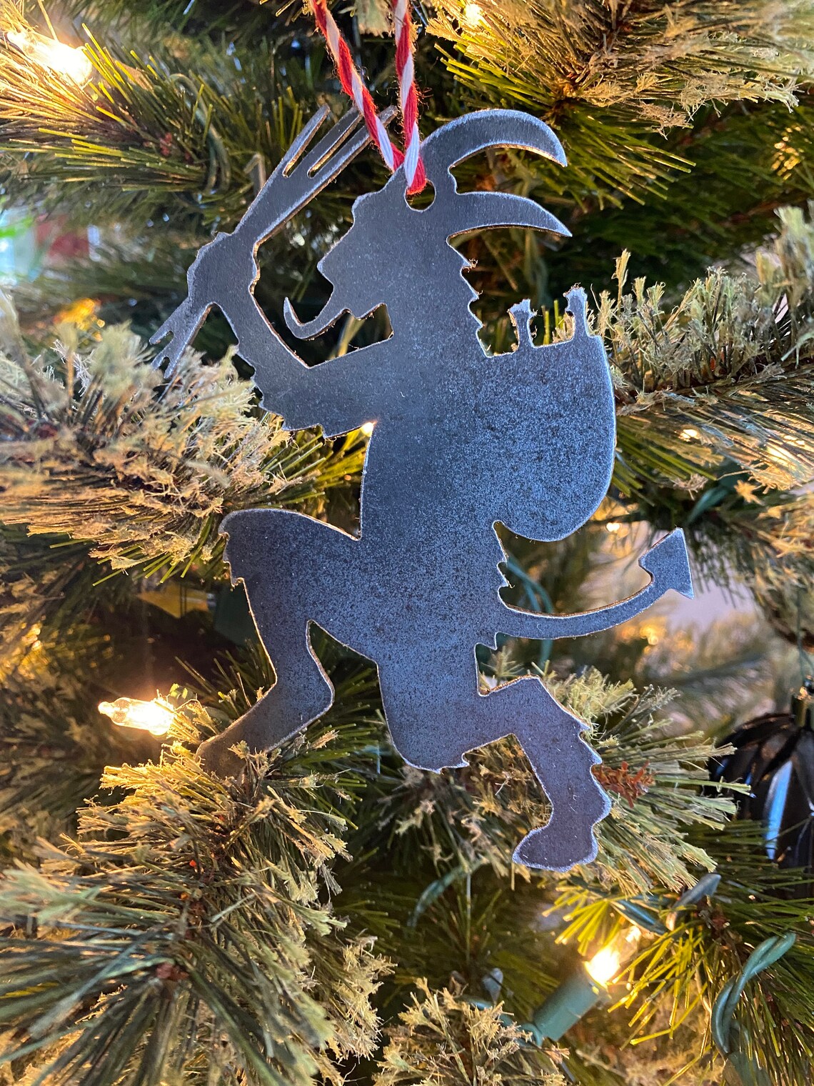 Krampus Metal Ornament Christmas Krampus Krampus Decor - Etsy