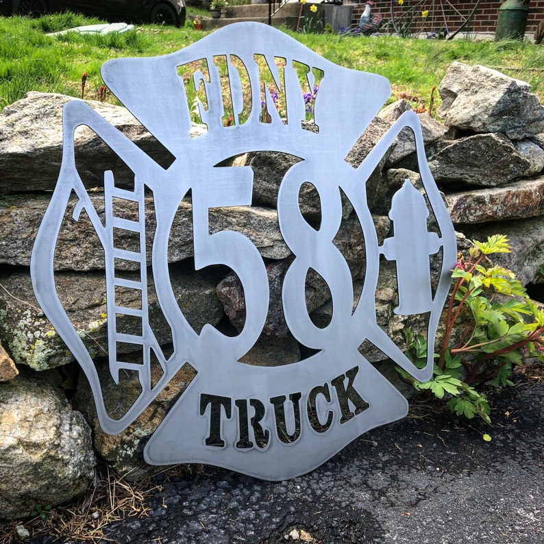 Custom Fire Dept. Sign Fire House Fire Fighter Fire Truck - Etsy