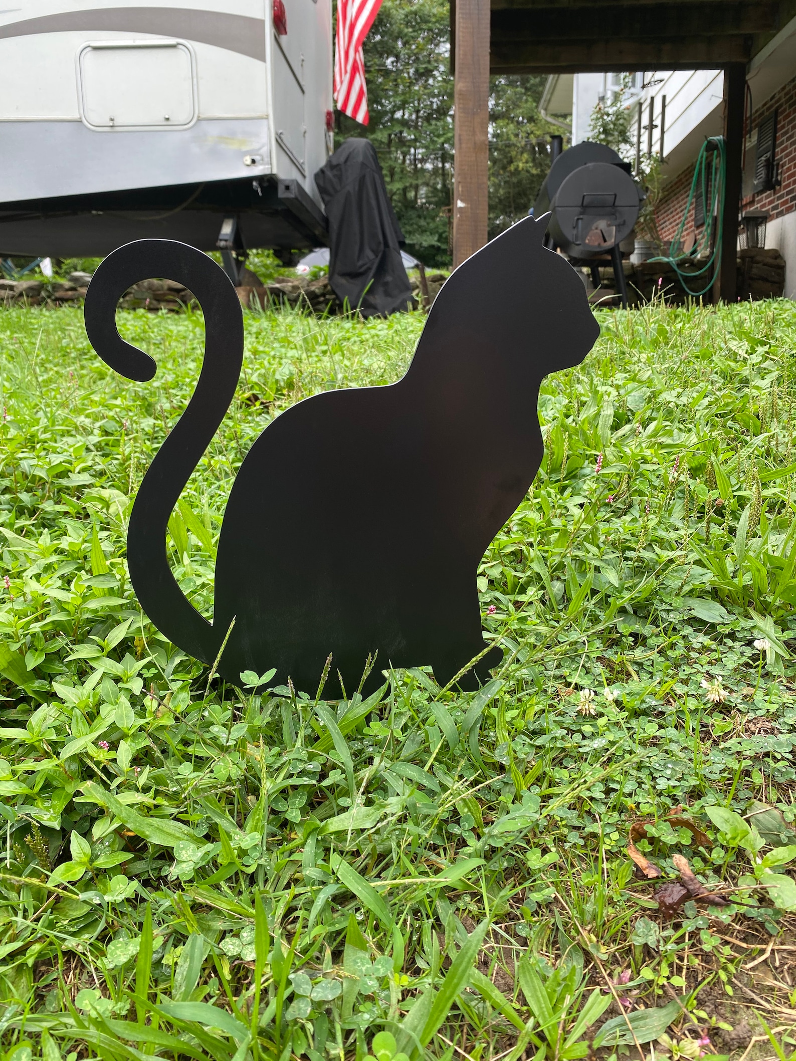 Cat Yard Stake | Garden Decor | Cat Art | Cat Marker | Pets | Cat Gift ...