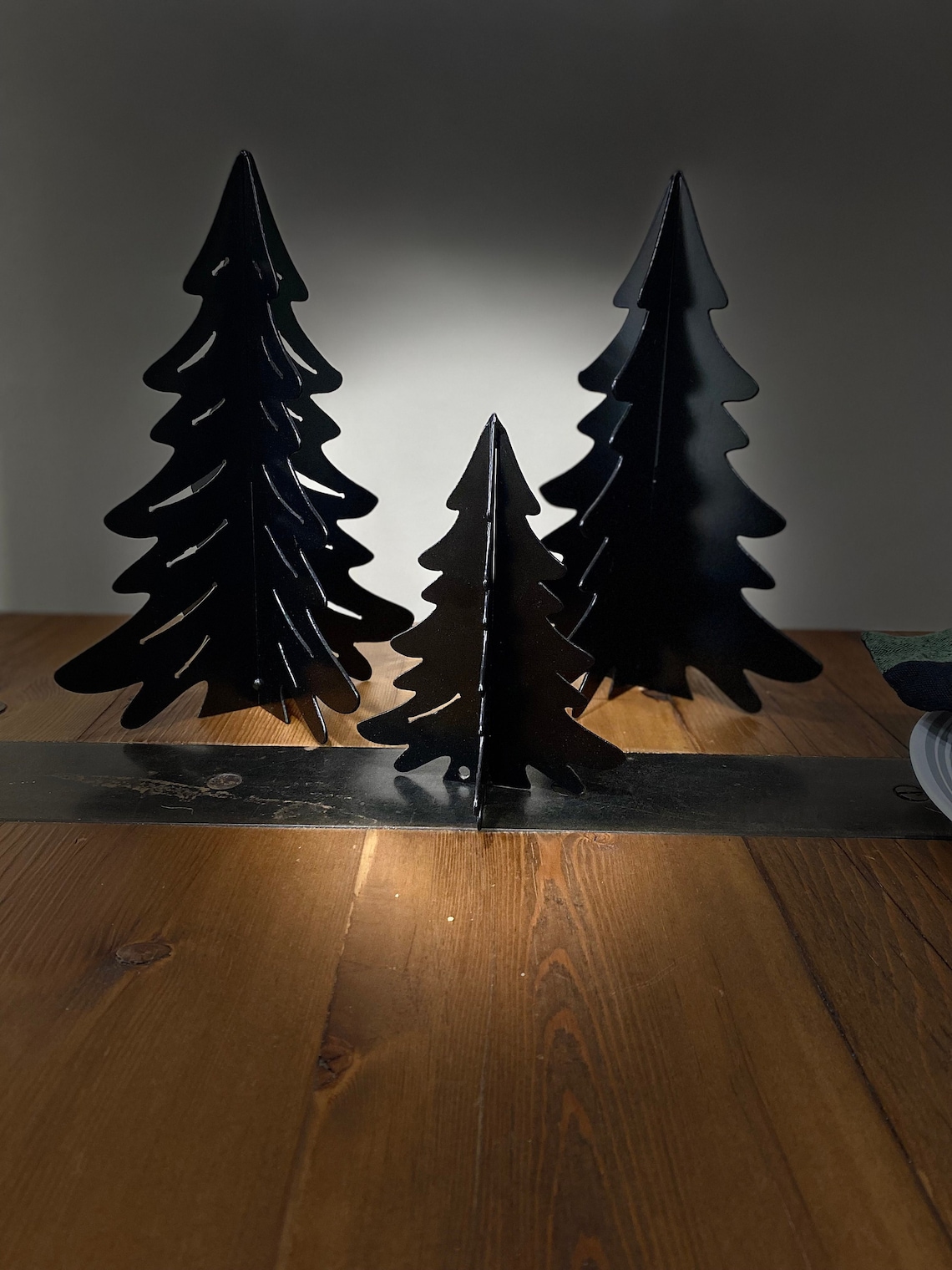 Metal Trees, Metal Holiday Tree, Christmas Tree Decor, 3d Tree ...