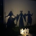 Halloween Witch Metal Yard Stake Shadow Casters | Witch Metal Art ...