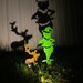 Grinch Metal Yard Stake, Shadow Casters, Christmas Decor, Outdoor ...