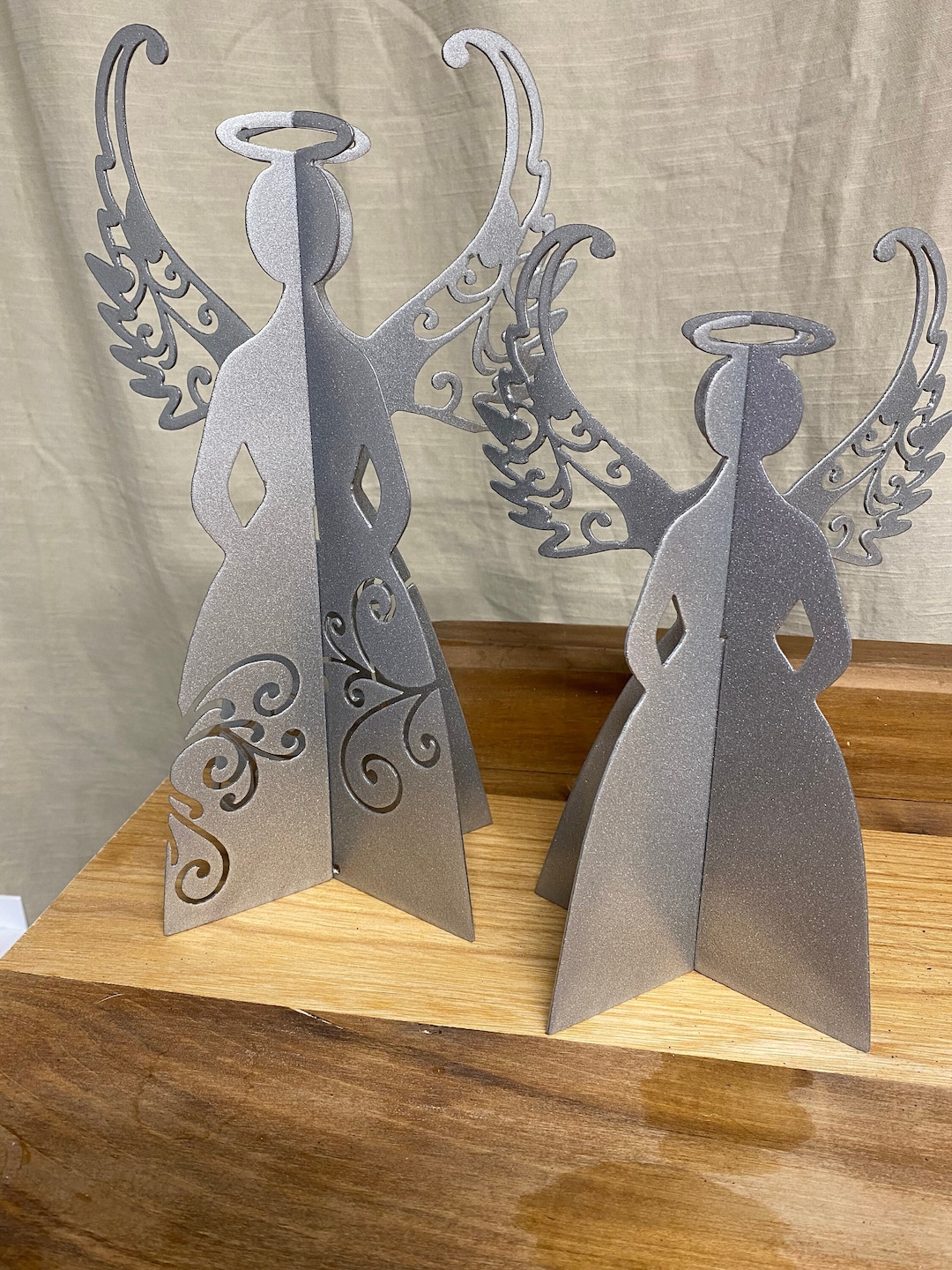 Metal 3D Angles | Free Standing Angles | Christmas Decor | Holiday ...