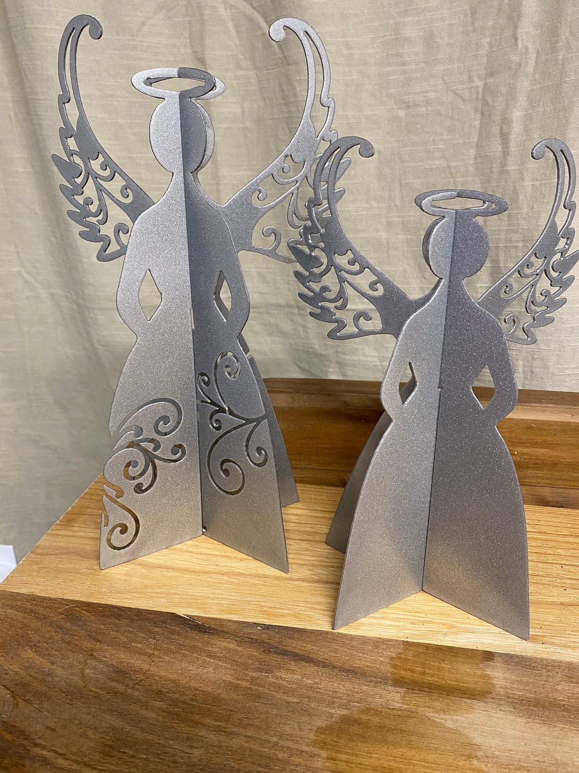 Metal 3D Angles | Free Standing Angles | Christmas Decor | Holiday ...
