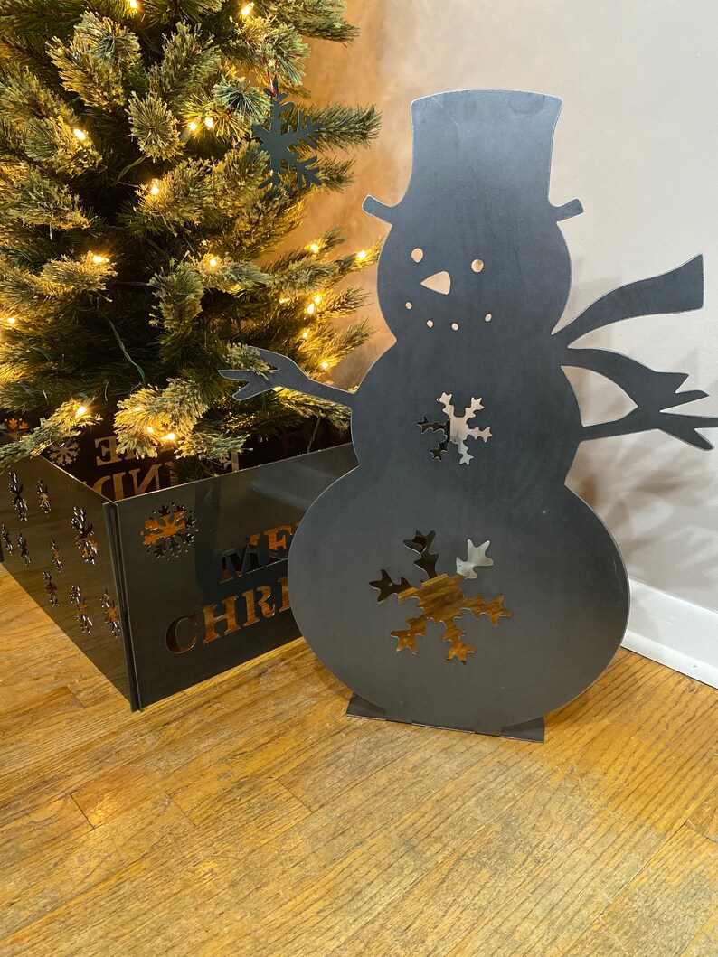 Snowman Candle Holder, Stand up Snowman, Winter Decor, Larger Sizes ...