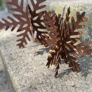 Metal Snowflakes, 3d Snowflake, Holiday Decor, Metal Christmas Decor ...