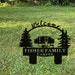 Campsite Yard Stake, Camper Sign, Metal Camp Sign, Rv, Campground ...