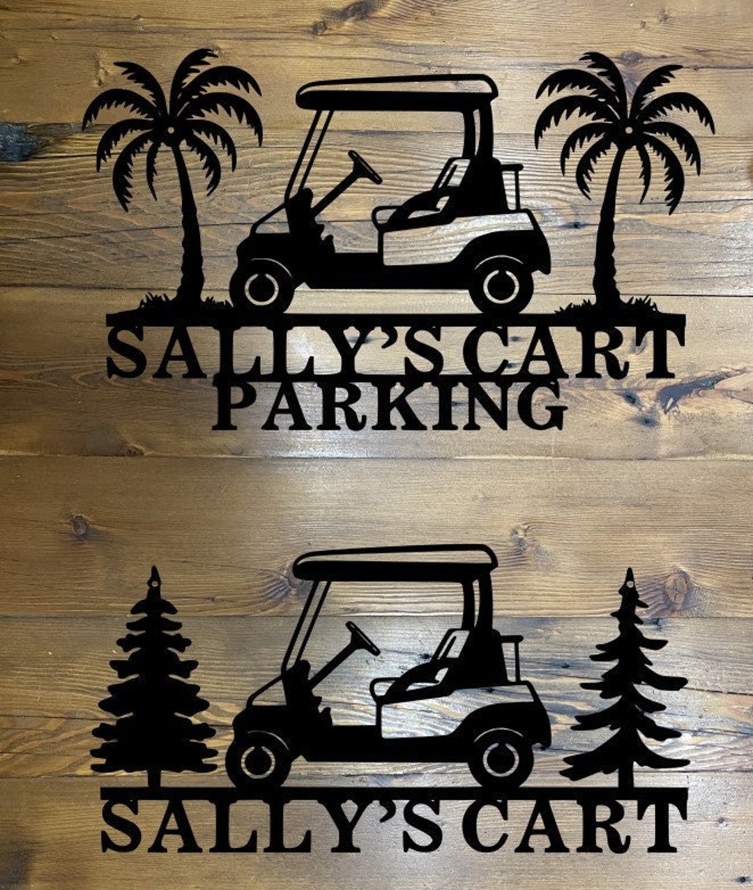 Custom Metal Golf Cart Sign | Parking Sign | Personalized Sign | - Etsy
