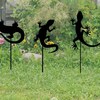 Grinch Metal Yard Stake, Shadow Casters, Christmas Decor, Outdoor ...