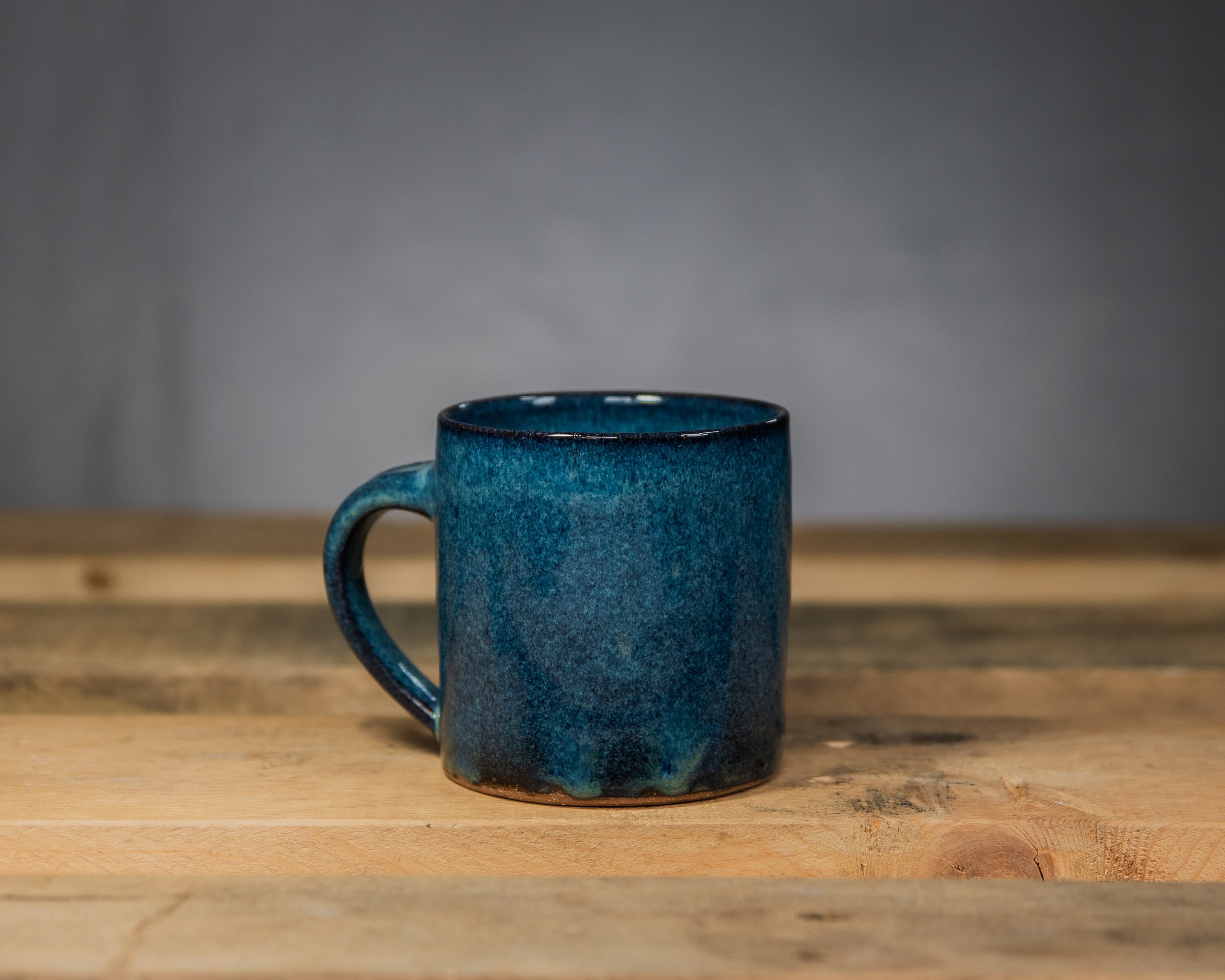 Rustic Straight-sided Stoneware Mug 14-16oz | Etsy