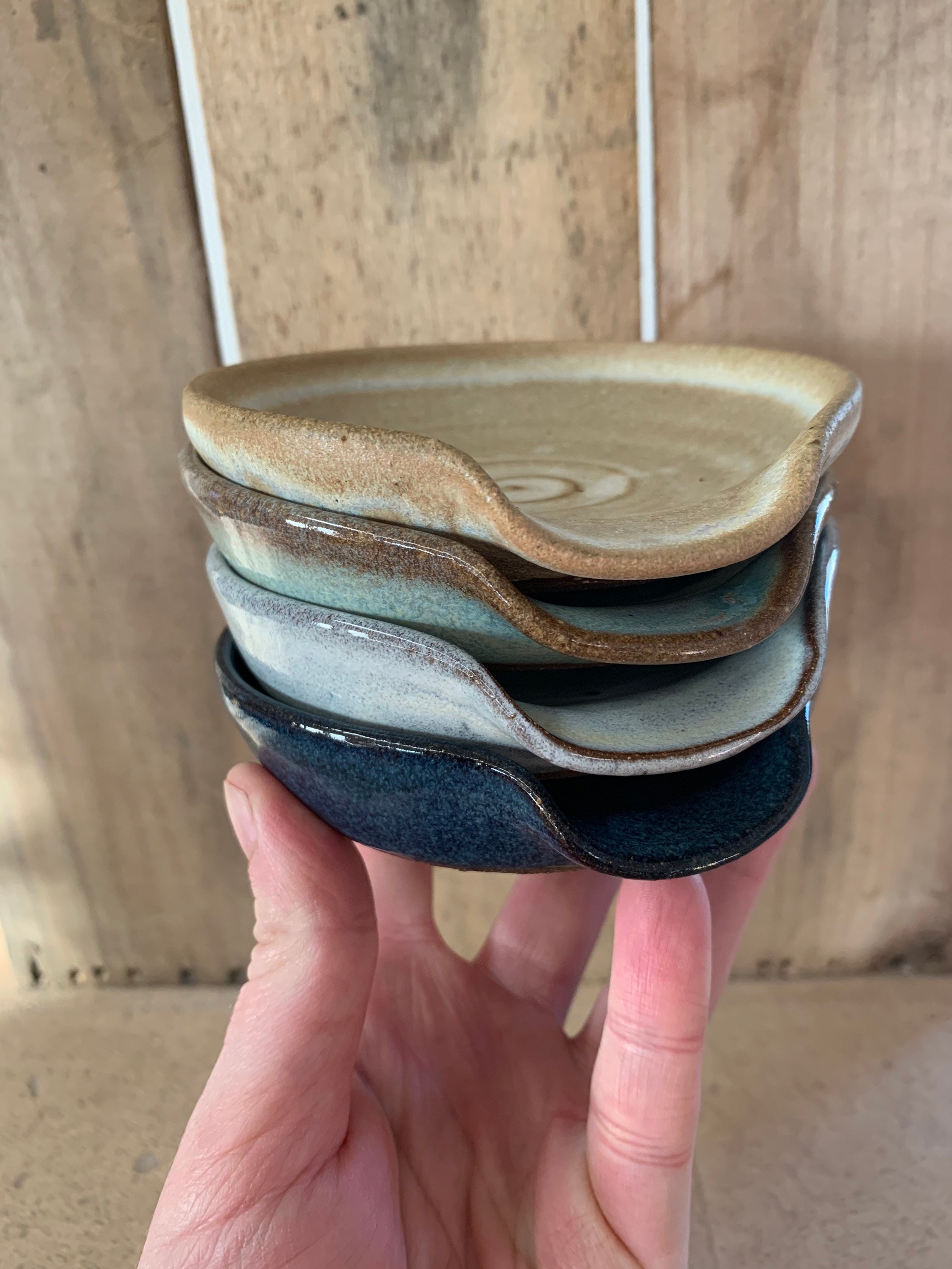 Stoneware Spoon Rest - Etsy
