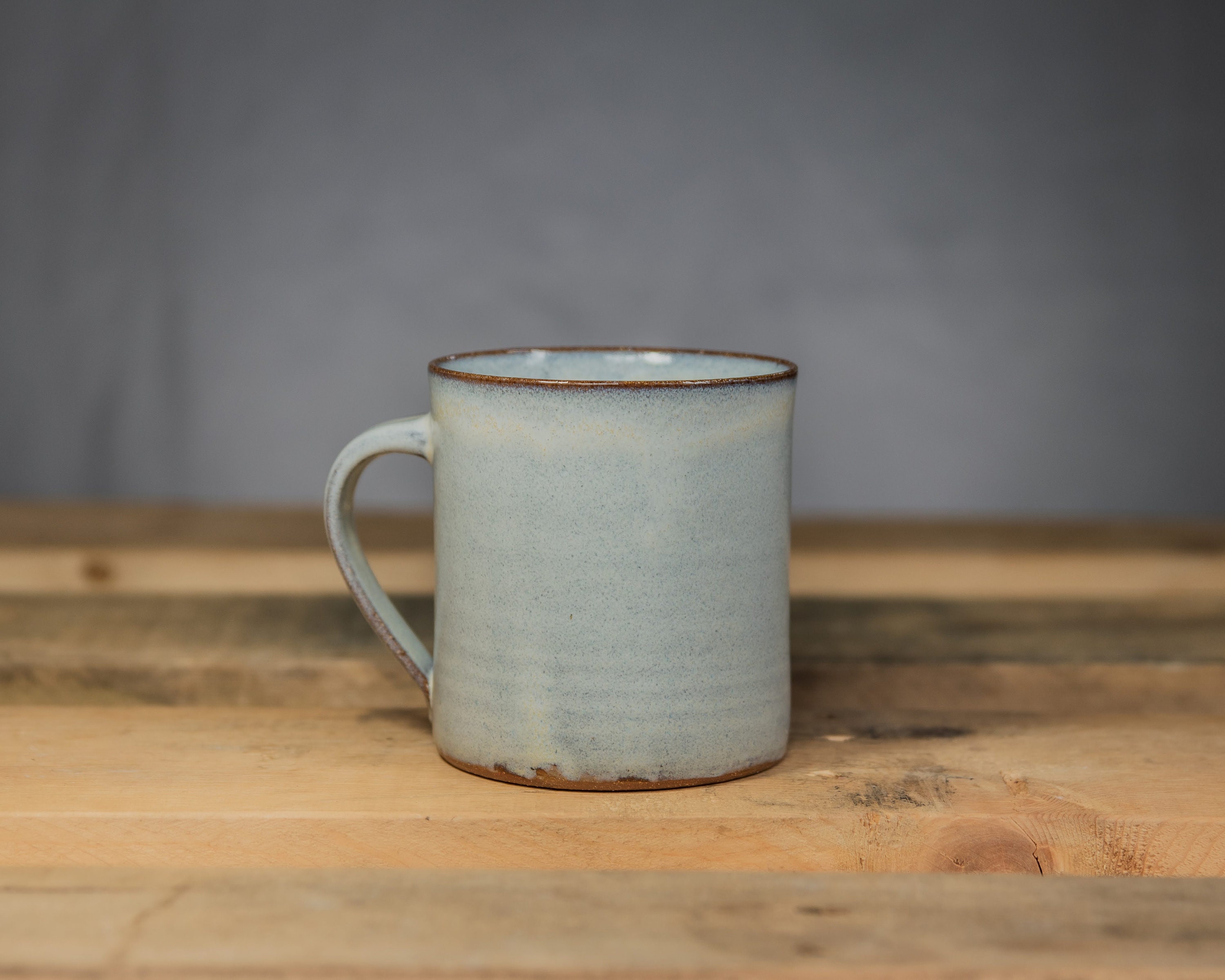 Rustic Straight-sided Stoneware Mug 14-16oz | Etsy