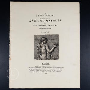 1818 A BRONZE STATUE of APOLLO - Collection of Ancient Marbles ...