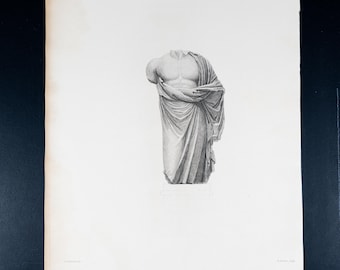 1842 STATUE of a CANEPHORA - Collection of Ancient Marbles - Exquisite ...