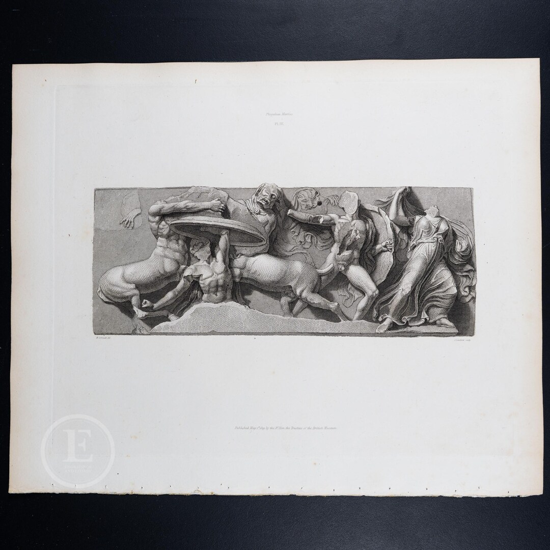1820 CAENEUS Was Rendered Invulnerable by NEPTUNE - Collection of ...