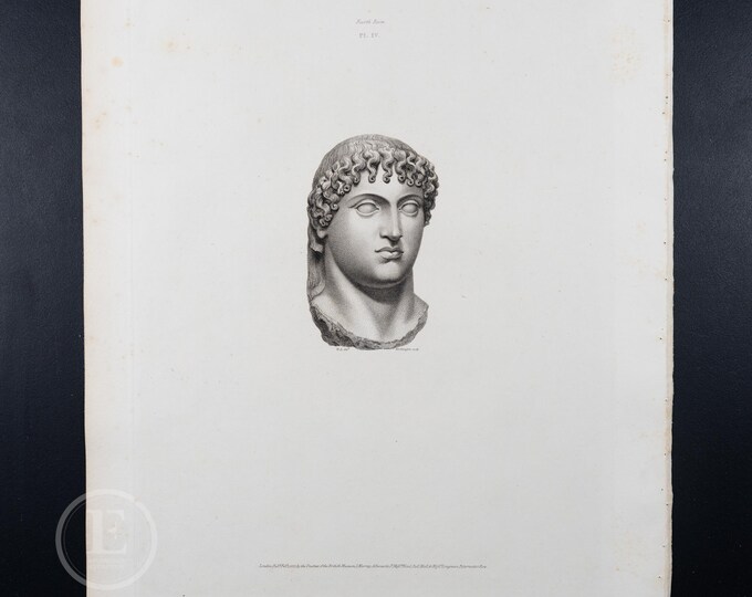 1818 A HEAD of APOLLO, Crowned With a Narrow Diadem - Collection of ...