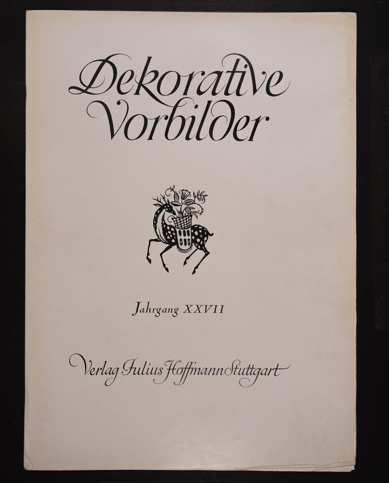 Modern Surface Pattern Designs by Elisabeth Elmer - 1918 Original ...