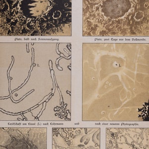 The Lunar Landscape Around Hyginus Crater - Exquisite Plate - VERY RARE ...