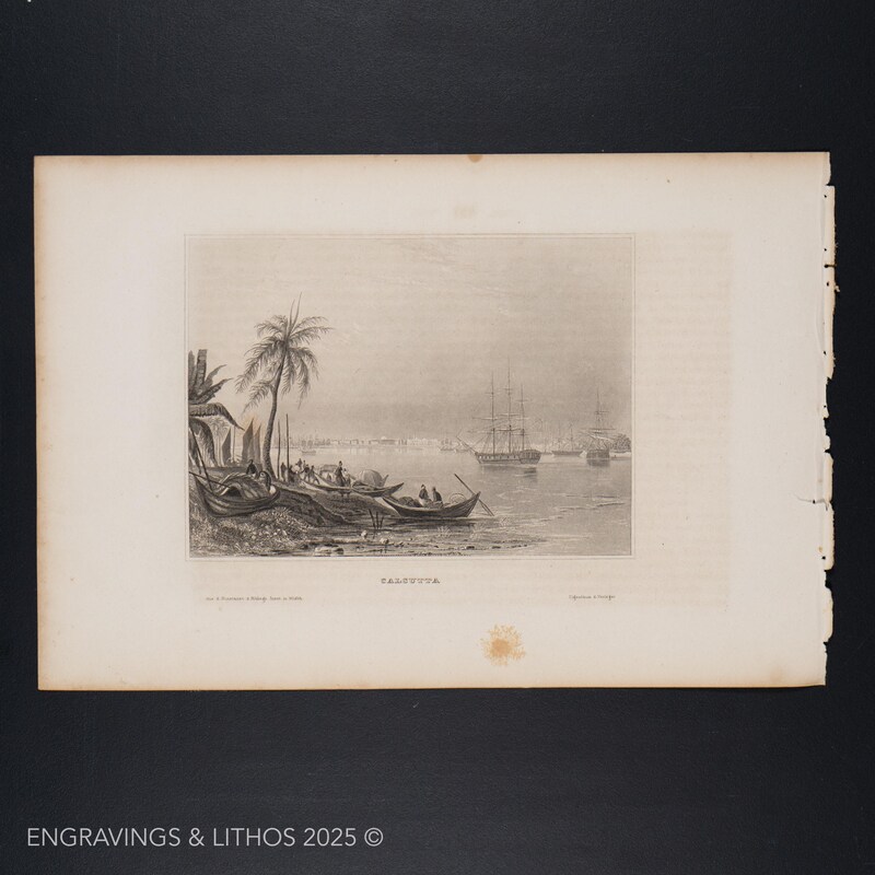 Indian Vintage Etching - Etsy