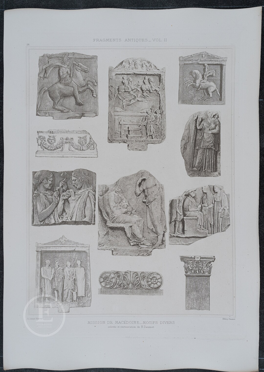 1905 Macedonia Mission, Various Patterns- EXQUISITE Heliogravure . 17. ...
