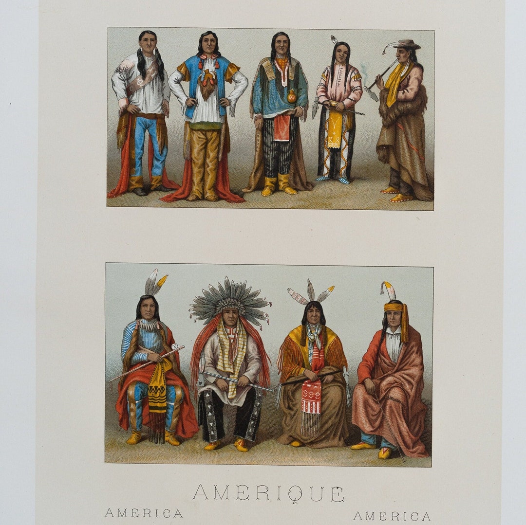 Styles of Clothing Worn by Native Americans of Mississippi and Colorado ...