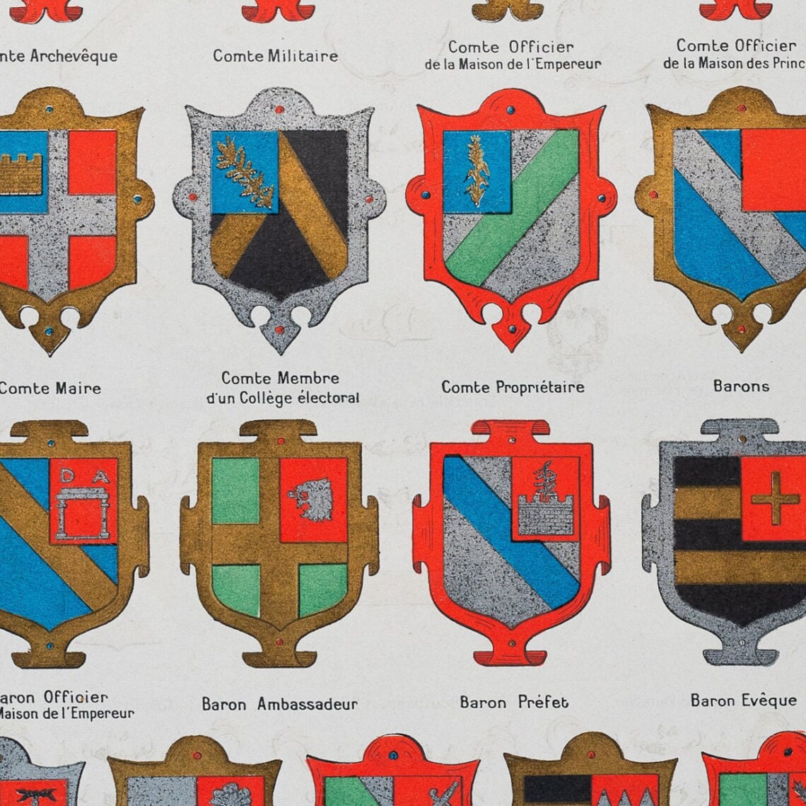 Imperial Dignity: Prince, Duke, Count, Baron, Mayor, Officer From "le ...