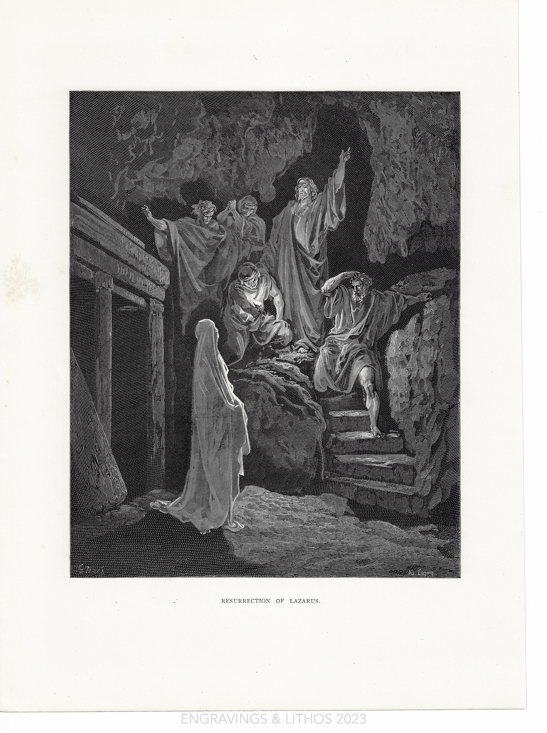 Lazarus Engravings