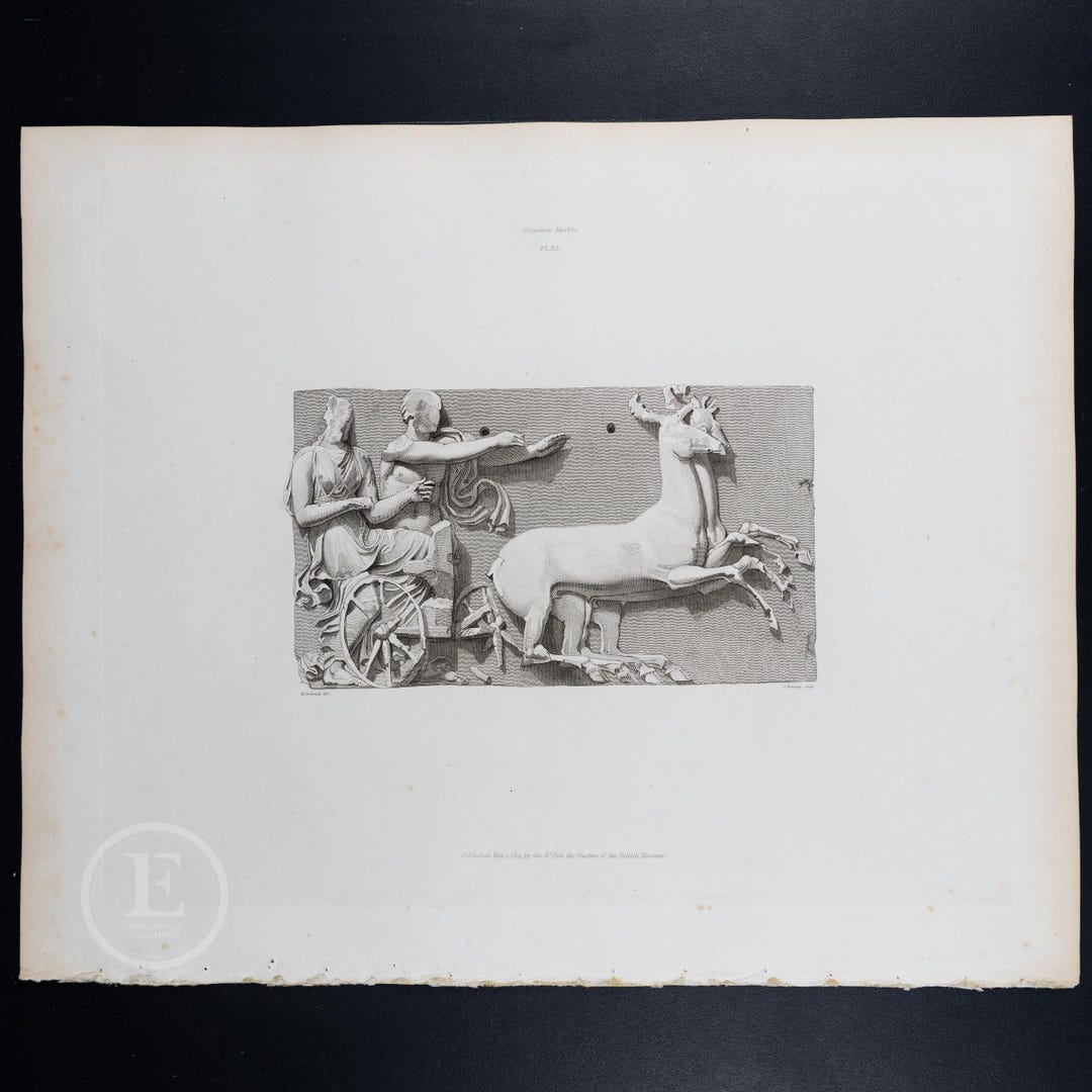 1820 APOLLO and DIANA in a Car Drawn by Stags - Collection of Ancient ...